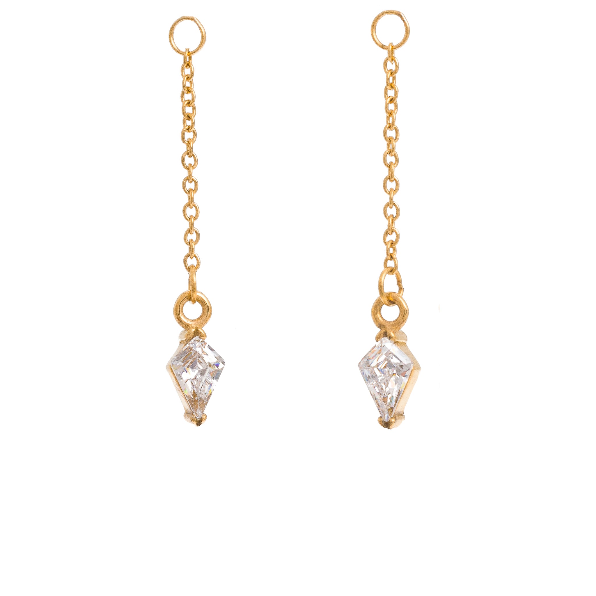 FAIRY TALE GOLD - GULDPLÄTERADE HÄNGEN MED KRISTALL – Snälla Alice